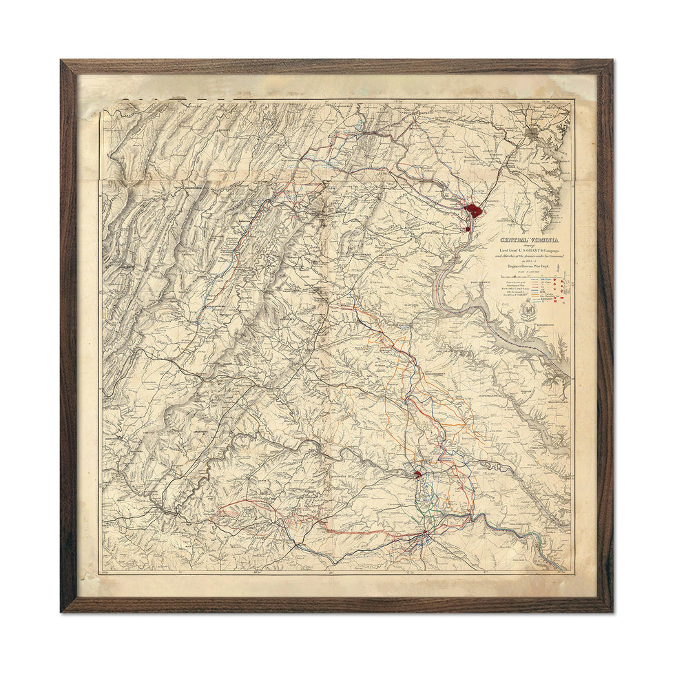 Civil War Battle Maps, Gettysburg, Vicksburg, & Port Royal – Muir Way
