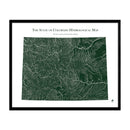 Colorado Hydrology Series Map | Map of rivers, streams & more – Muir Way