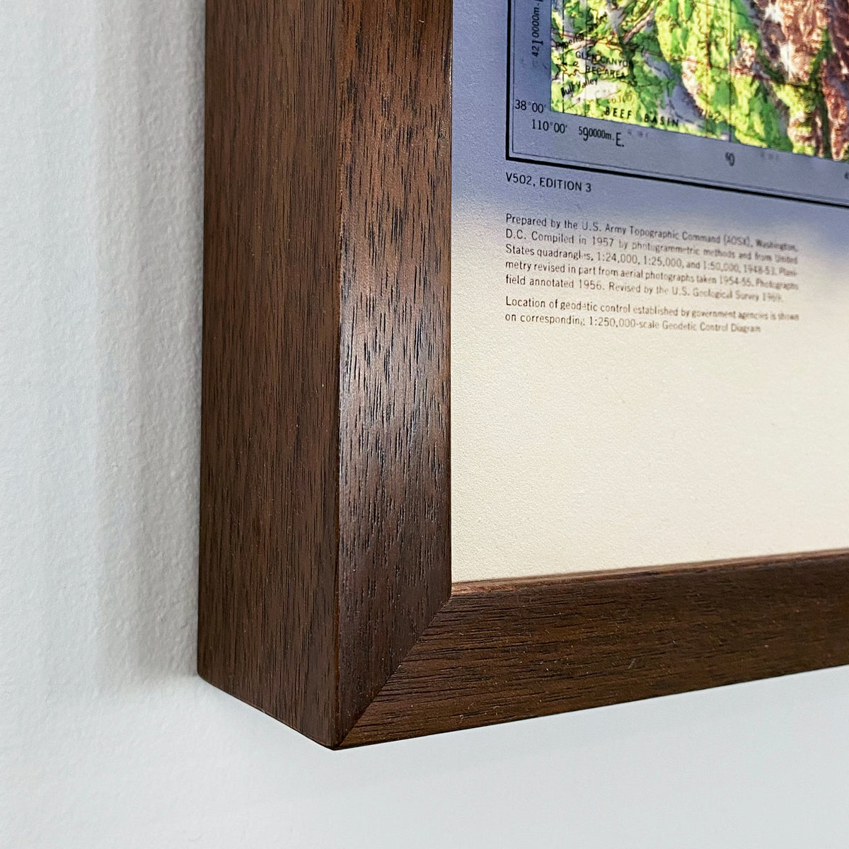 Sierra Nevada Mountains Map | Topographic Print – Muir Way