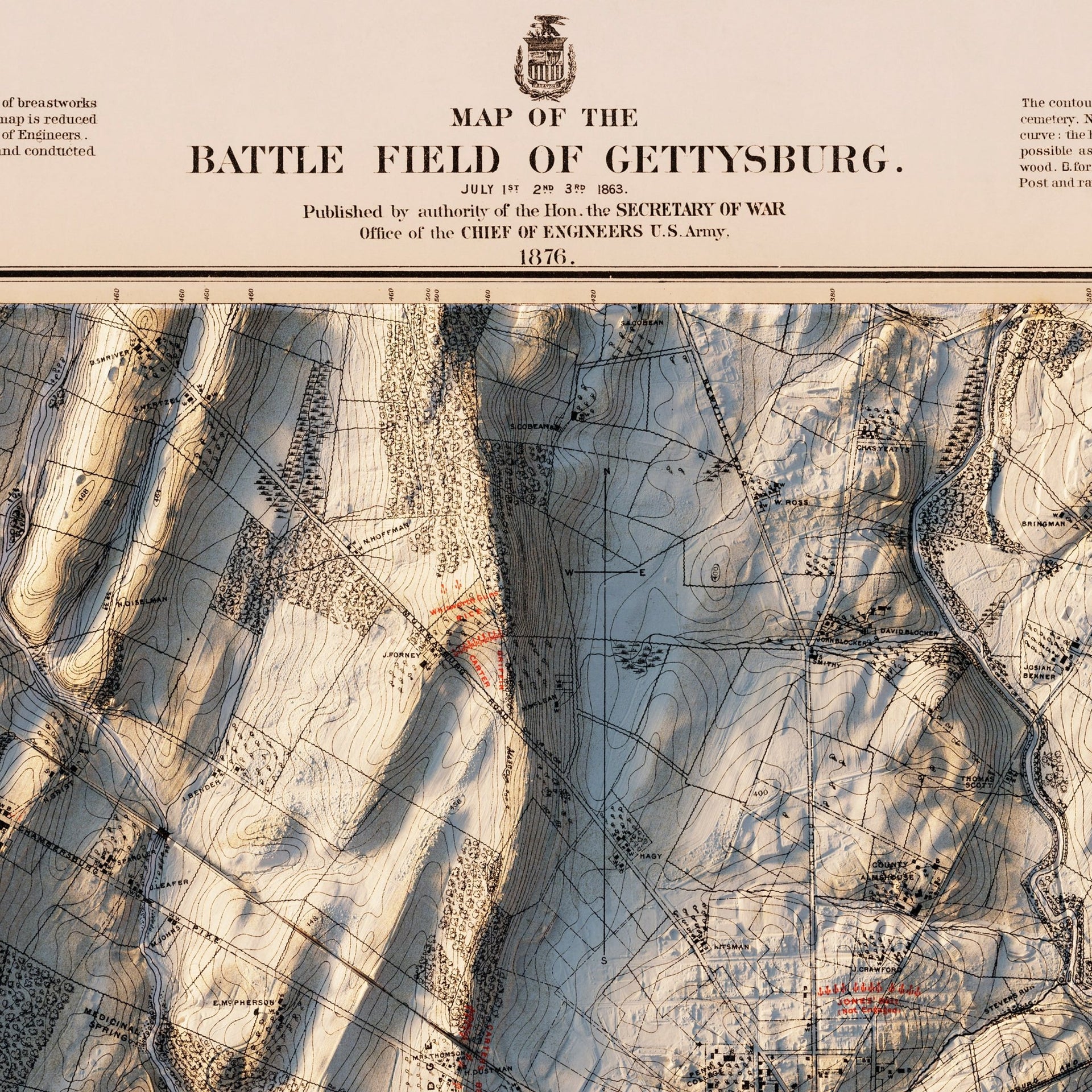 Gettysburg Maps – Muir Way