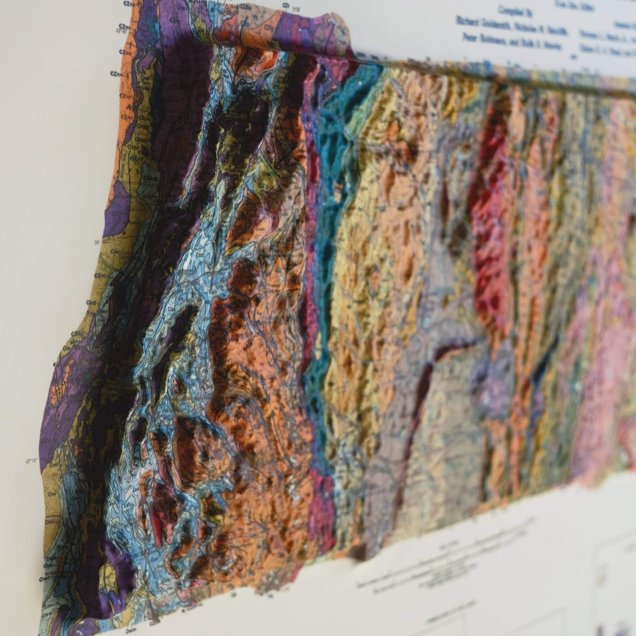 Shop Massachusetts Relief Maps, Elevation Maps & More – Muir Way