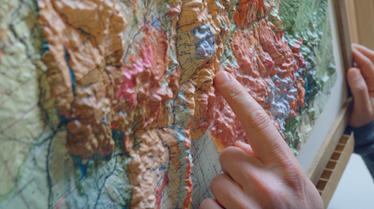 Relief Maps, 3D Maps, Topo Map Art, & More | Muir Way