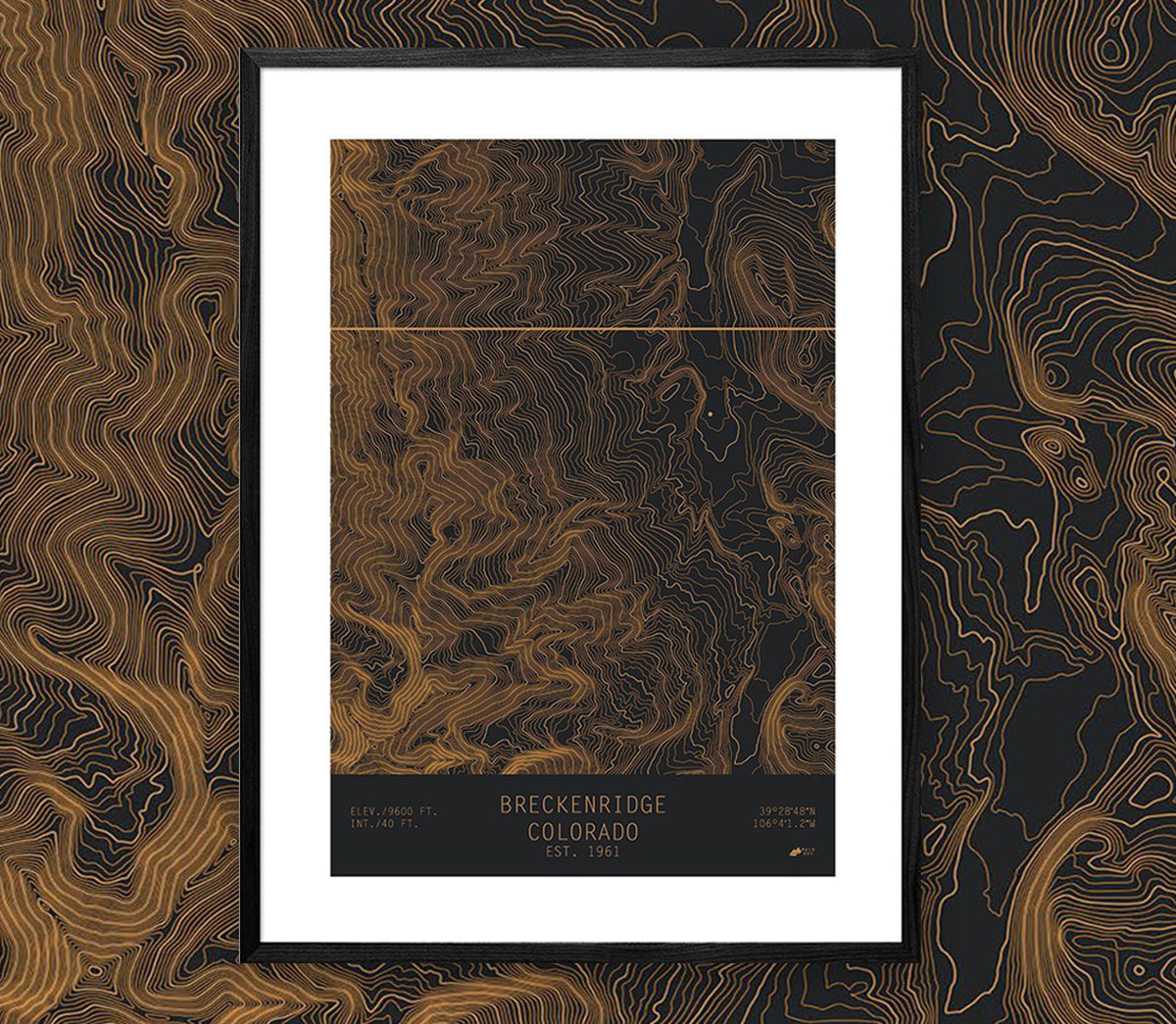 Elevation Maps, Topo Map Art, Relief Maps & More | Muir Way