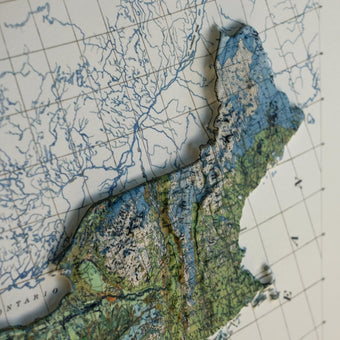 Relief Maps, 3D Maps, Topo Map Art, & More | Muir Way