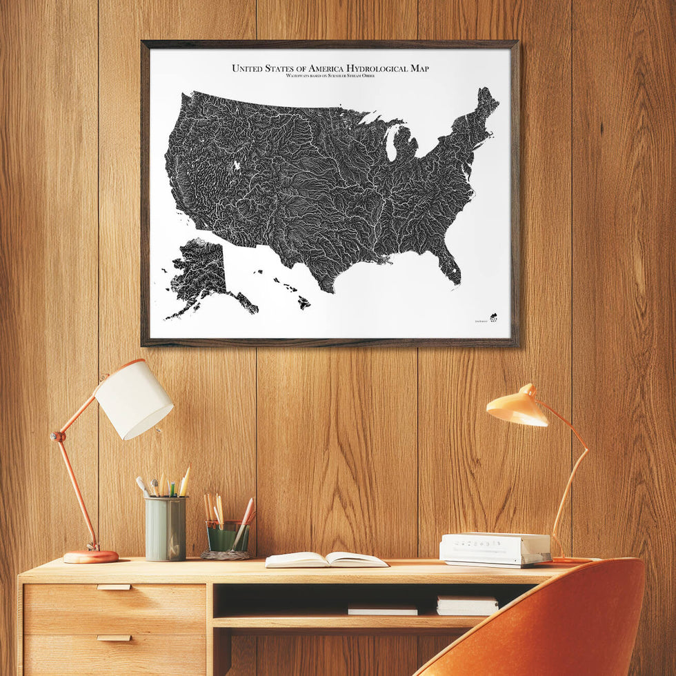 US Hydrological Map | Details of Every River, Stream, & Lake – Muir Way