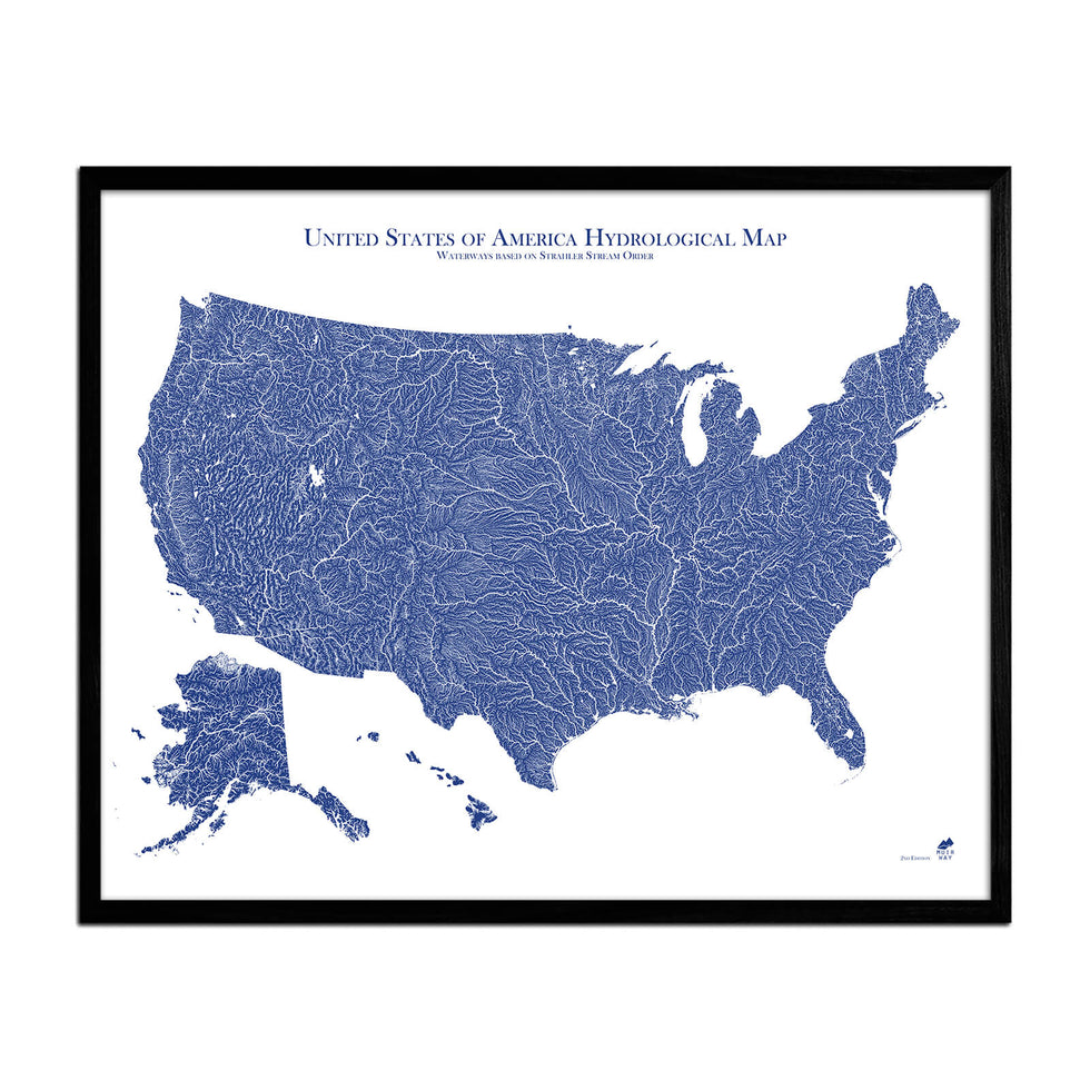 US Hydrological Map | Details of Every River, Stream, & Lake – Muir Way