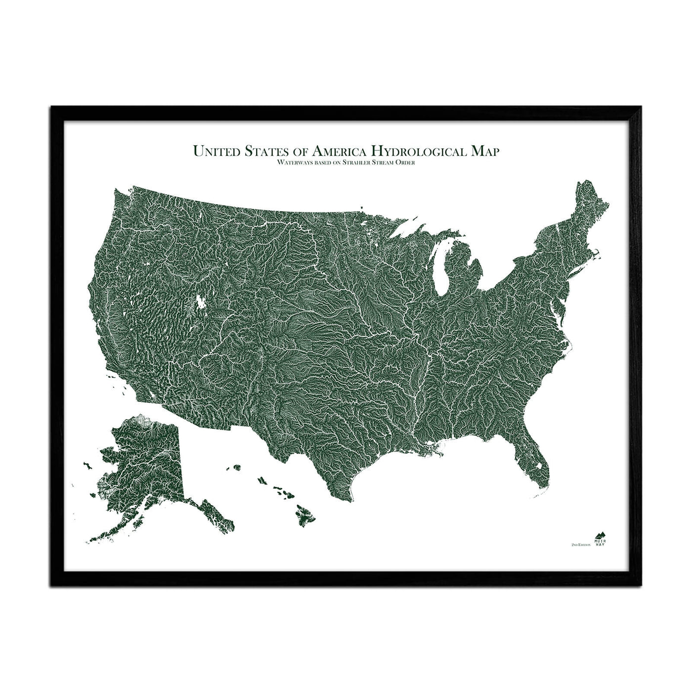 US Hydrological Map | Details of Every River, Stream, & Lake – Muir Way