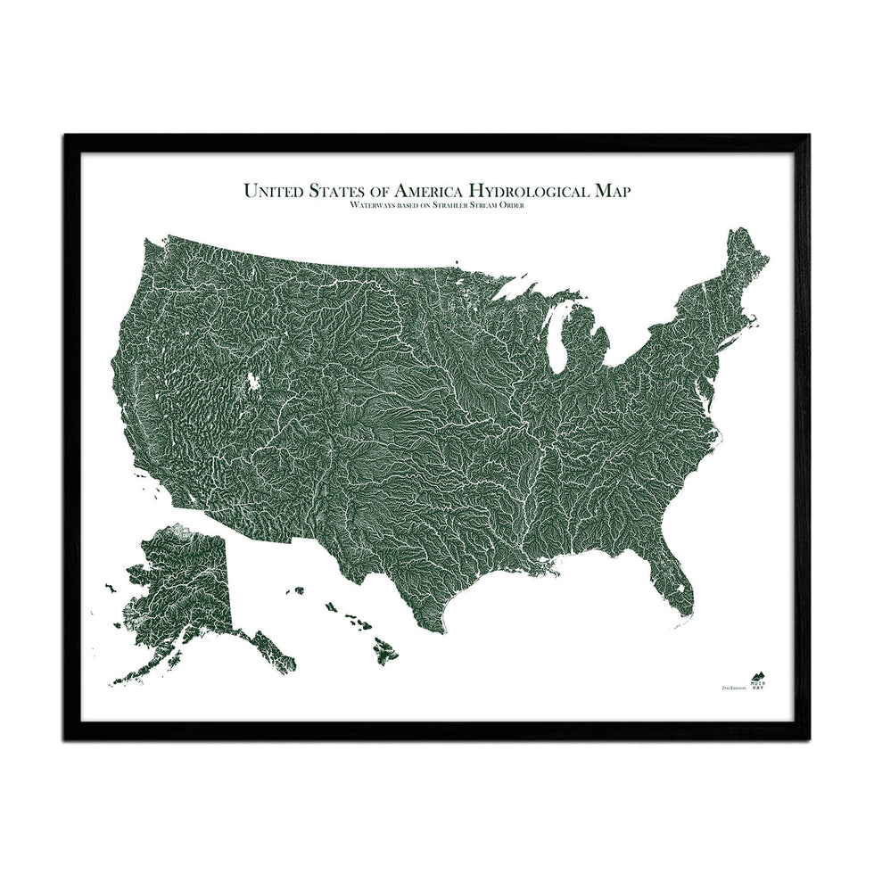 US Hydrological Map | Details of Every River, Stream, & Lake – Muir Way