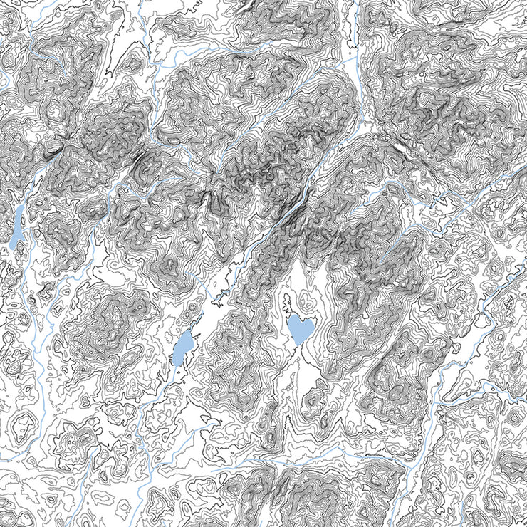 Topographic Relief Map of Adirondacks | Vintage maps of mountains ...