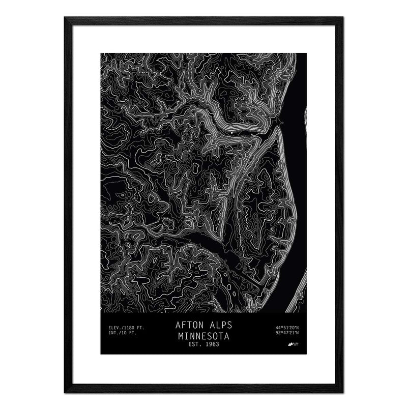 Afton Alps, Minnesota-TOPO Series Map - Muir Way