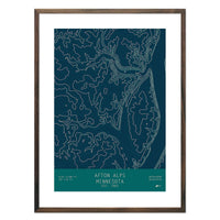Afton Alps, Minnesota-TOPO Series Map - Muir Way