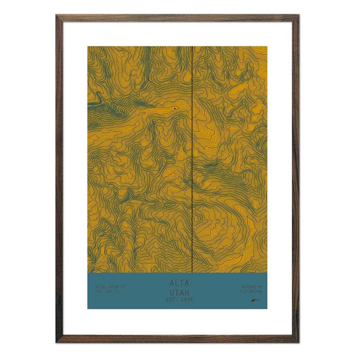 Alta, Utah-TOPO Series Map – Muir Way