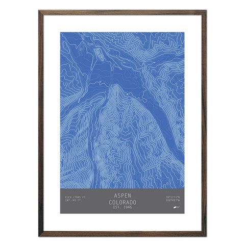 Aspen, Colorado-TOPO Series Map – Muir Way