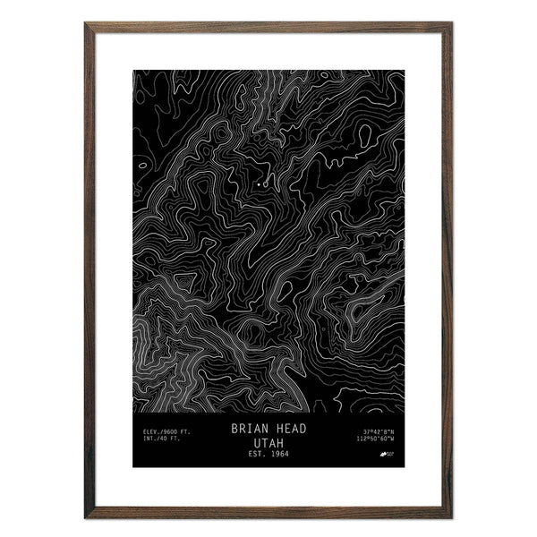 Brian Head, Utah-TOPO Series Map - Muir Way