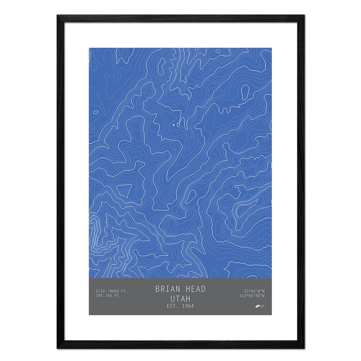 Brian Head, Utah-TOPO Series Map - Muir Way