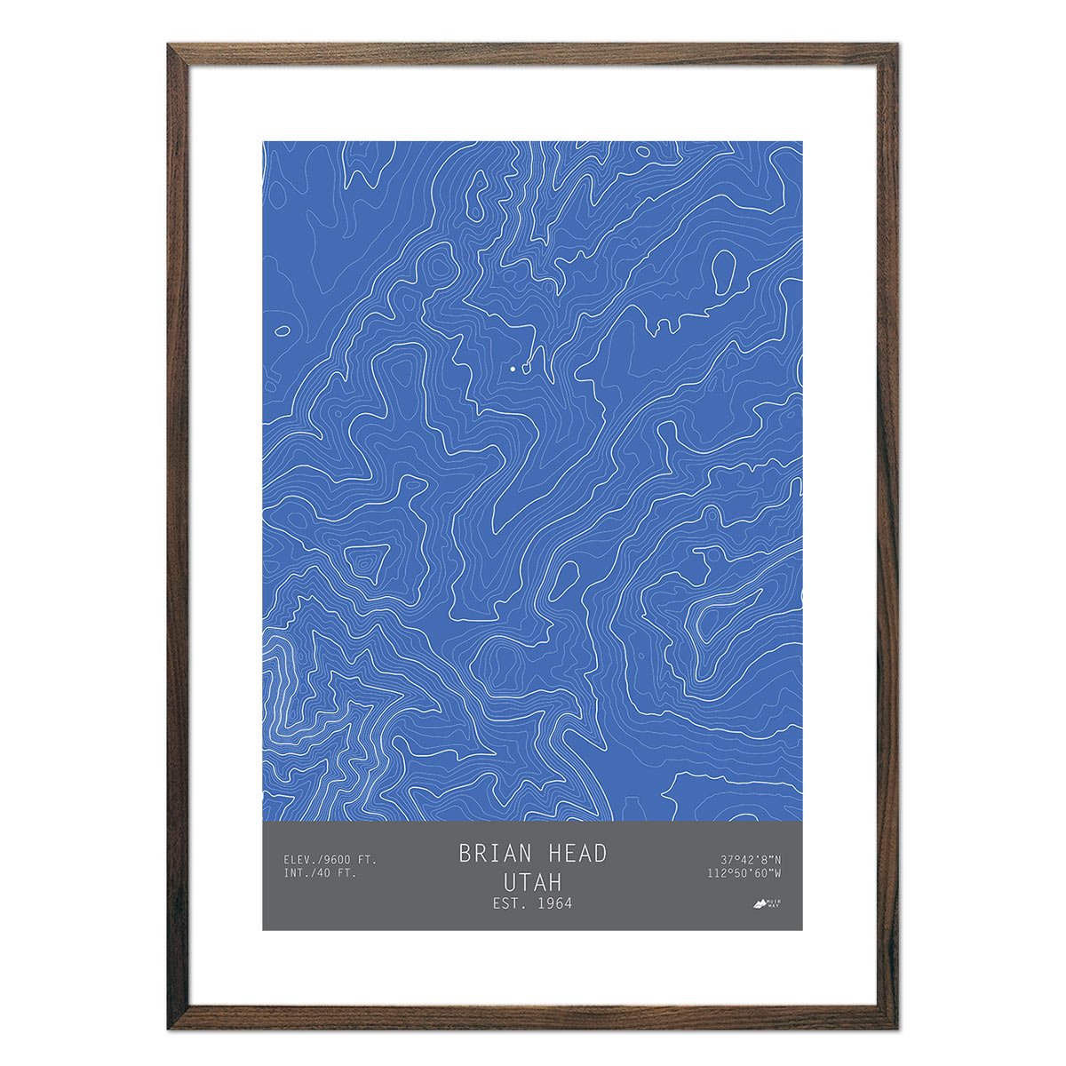 Brian Head, Utah-TOPO Series Map - Muir Way