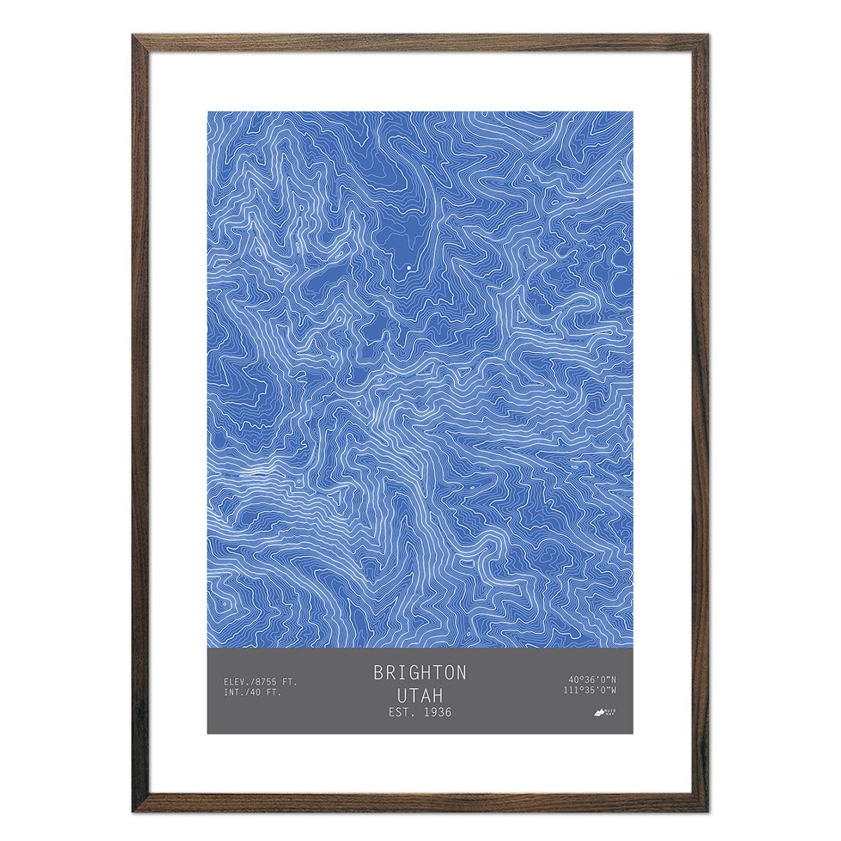 Brighton, Utah-TOPO Series Map - Muir Way