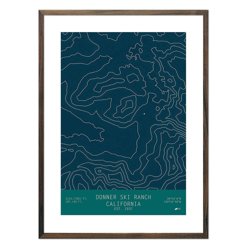 Donner, California-TOPO Series Map - Muir Way