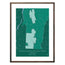 Green Mountain National Forest Map Poster| Muir Way
