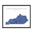 Kentucky Hydrology Series Map | Map of rivers, streams & more – Muir Way