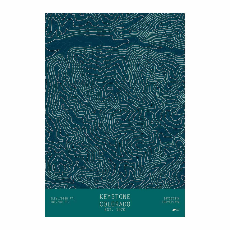 Keystone, Colorado-TOPO Series Map – Muir Way