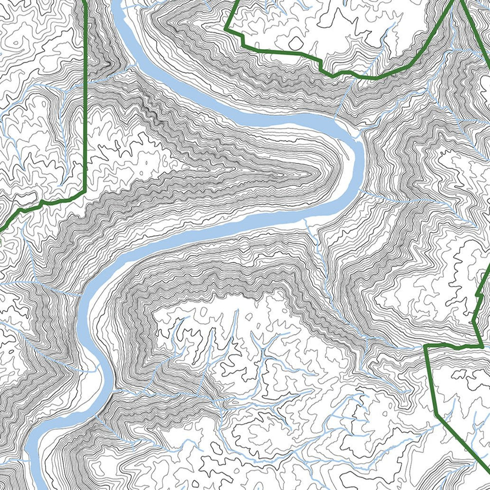 New River Gorge Map – Muir Way