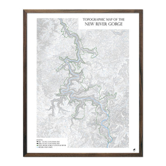 New River Gorge Map – Muir Way