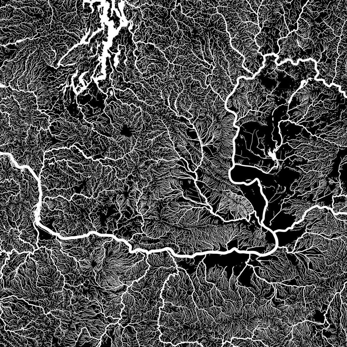 Pacific Northwest Hydrology Series Map - Muir Way