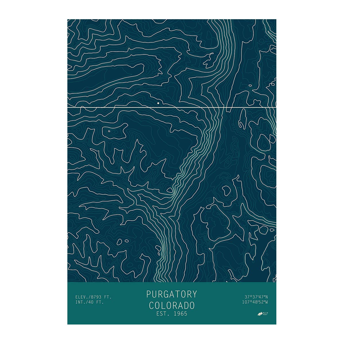 Purgatory, Colorado-TOPO Series Map - Muir Way