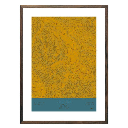 Solitude, Utah-TOPO Series Map – Muir Way