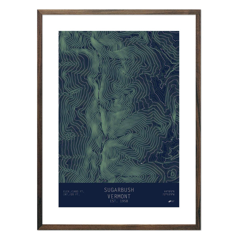 Sugarbush, Vermont-TOPO Series Map - Muir Way