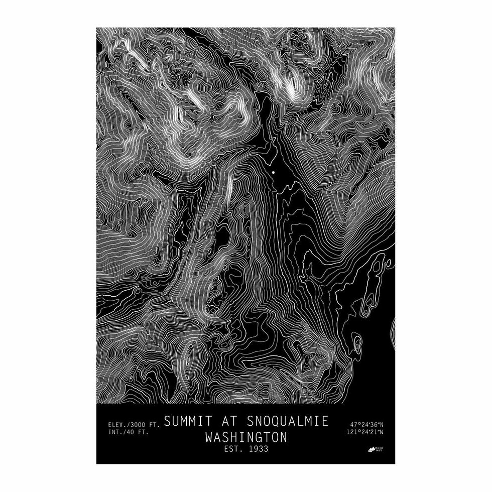 The Summit, Washington-TOPO Series Map – Muir Way
