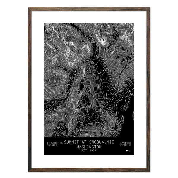 The Summit, Washington-TOPO Series Map - Muir Way