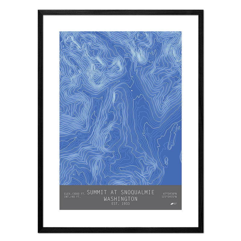 The Summit, Washington-TOPO Series Map - Muir Way