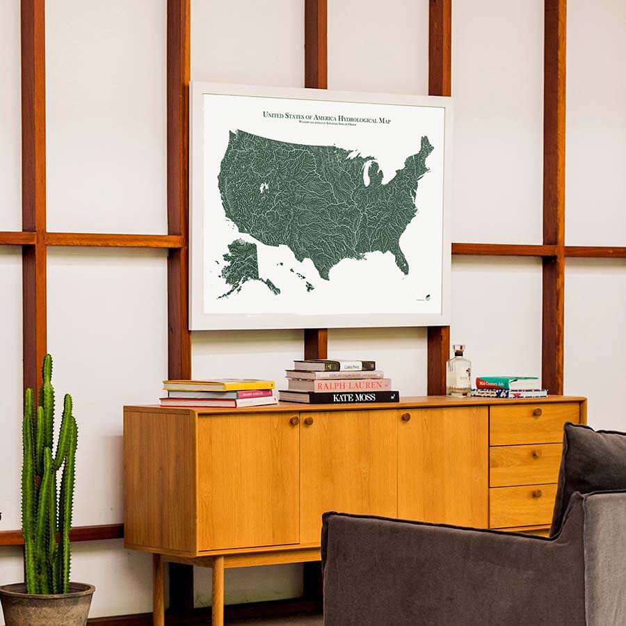 US Hydrological Map | Details of Every River, Stream, & Lake - Muir Way