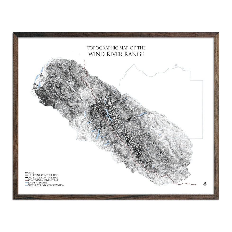US Mountain Range Maps | The Rockies, Appalachian, & More – Muir Way