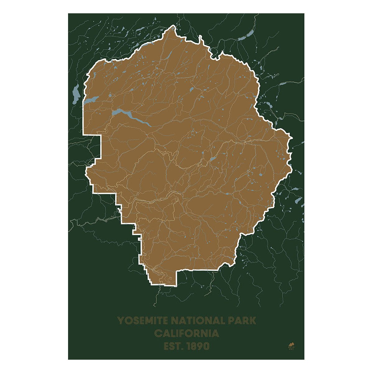 Mapa De Yosemite, California Yosemite Day Hike Maps